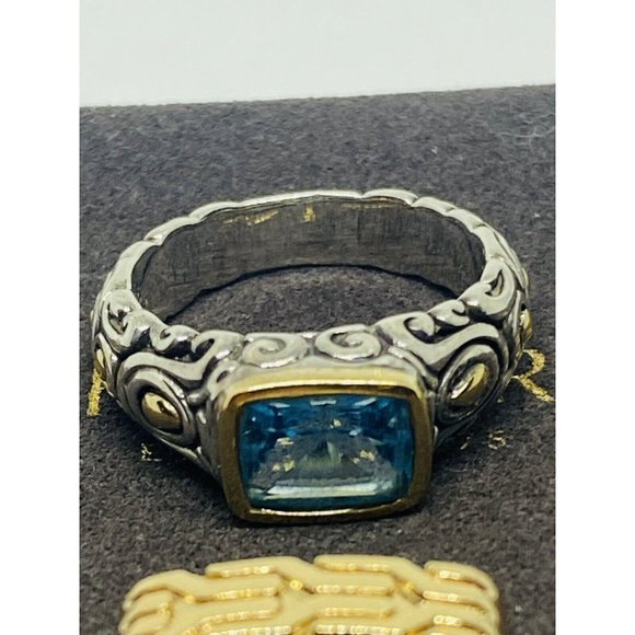 John Hardy | Jewelry | John Hardy Blue Topaz Sterling Silver 925 8k ...